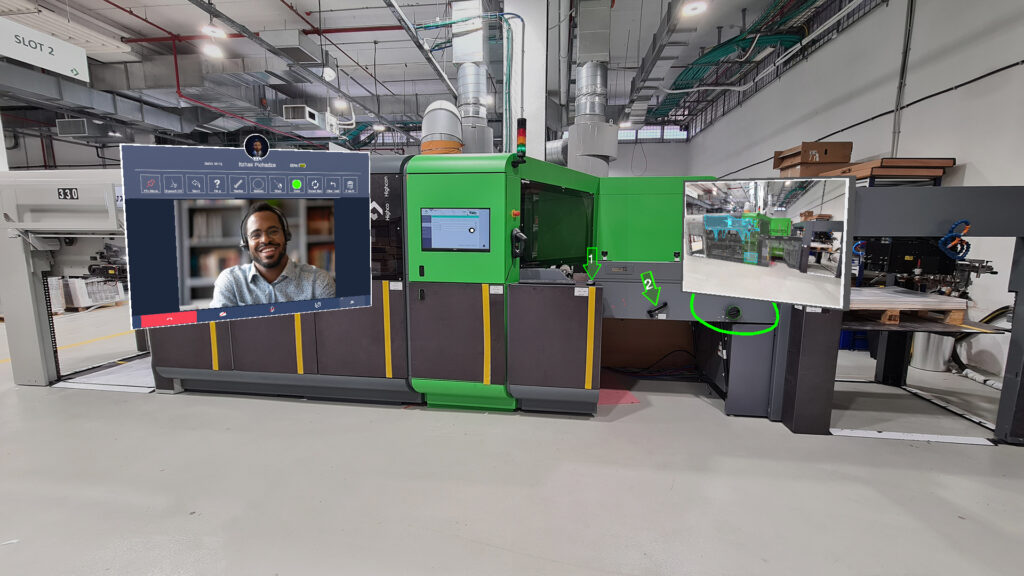 Virtual Training Room - frontline.io - 3D AR Remote Training & Support