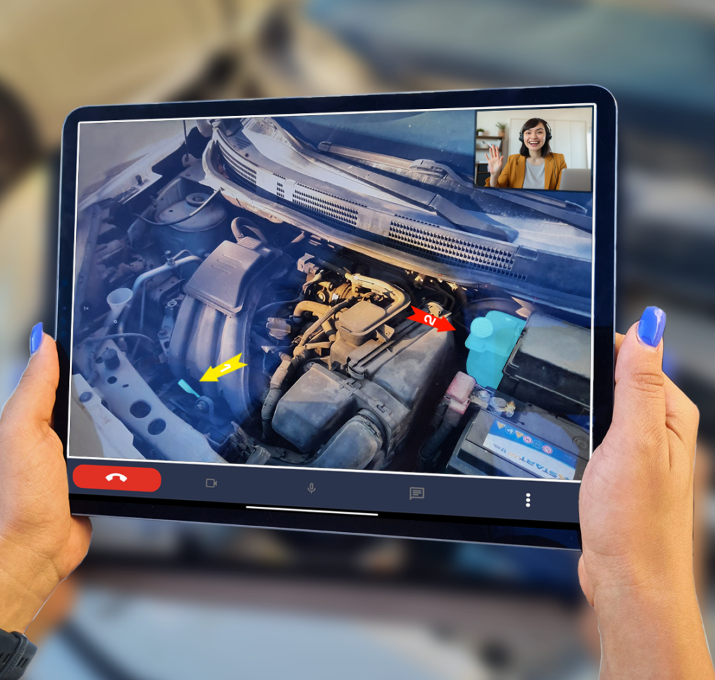 Mobile - frontline.io - 3D AR Remote Training & Support